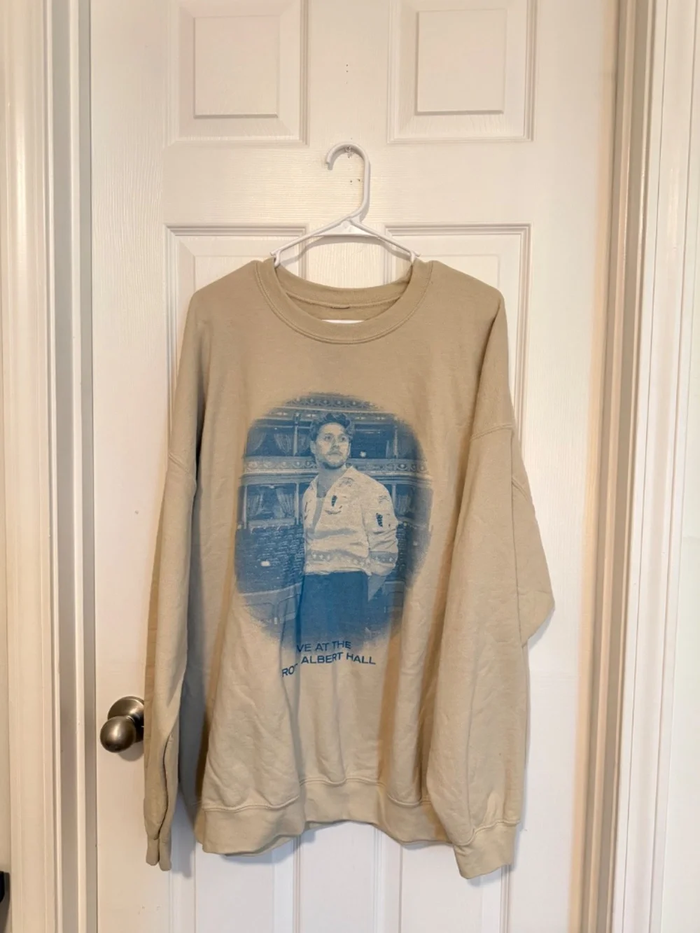Sweaters | Niall Horan Royal Albert Concert Hall Tan Crewneck Limited ...